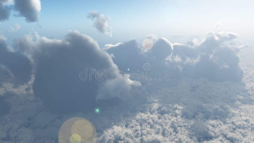 Cloud Tops 1 stock illustration. Illustration of outdoors - 29102481
