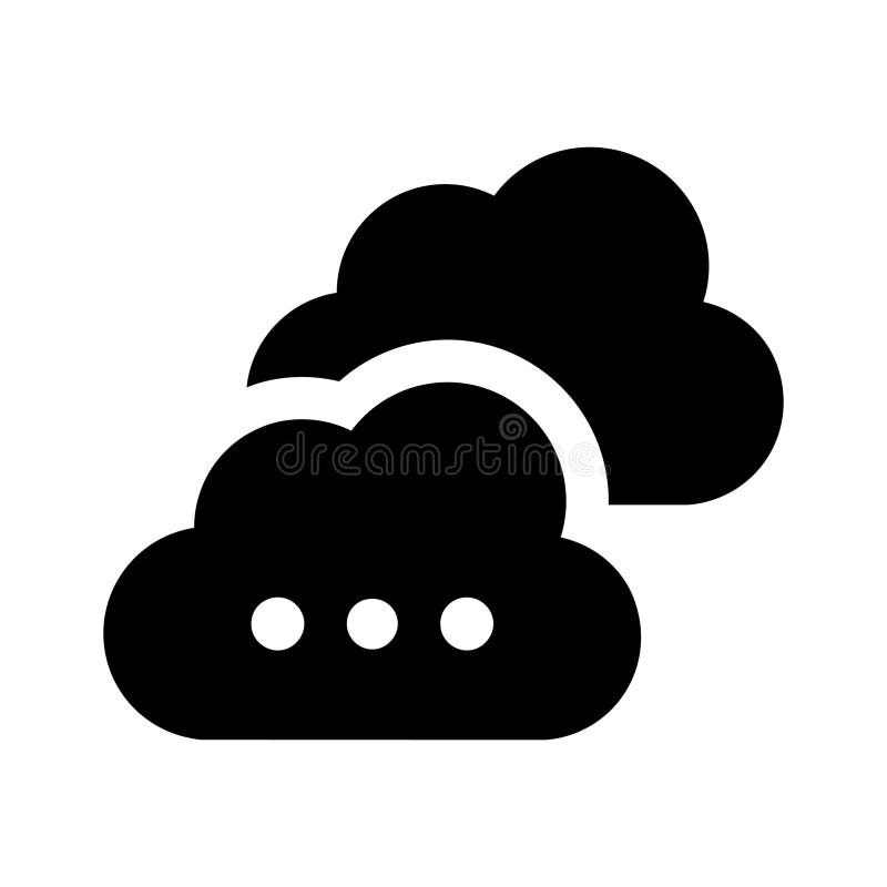 Cloud Transfer Vector Design Isolated on White Background Stock Vector - Illustration of ...