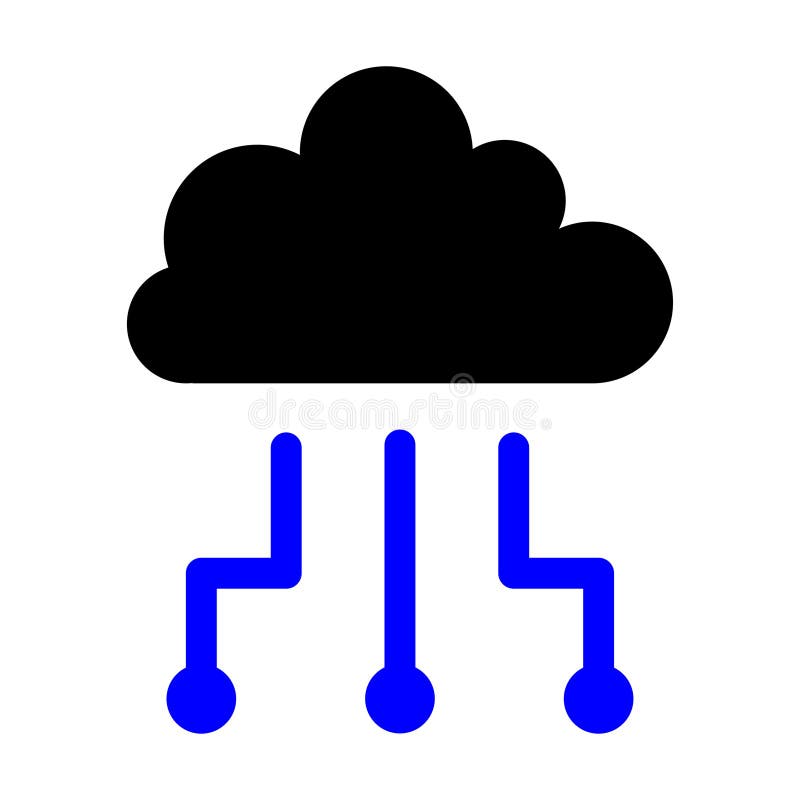 Cloud Transformation Icon stock vector. Illustration of server - 291883902