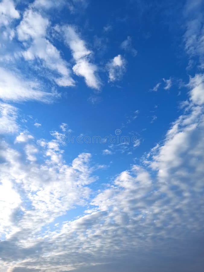 Cloud Under the Blue Sky Sea Stock Photo - Image of cloud, blue: 221904334
