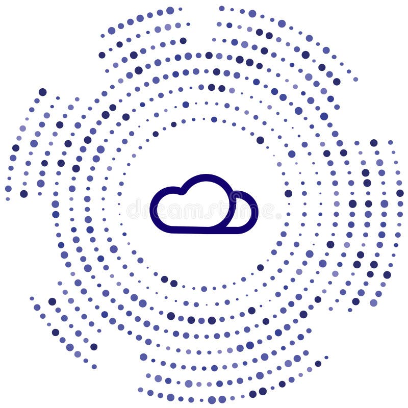 Cloud Vector Icon. Cloud Editable Stroke. Cloud Linear Symbol for Use ...