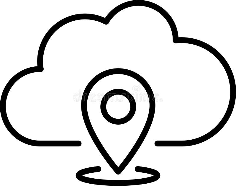 Cloud Vector Icon. Storage Solution, Networking, Databases, Software ...