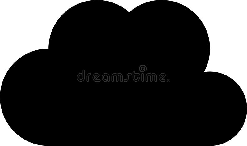 Cloud Vector Icon. Storage Solution, Networking, Databases, Software ...