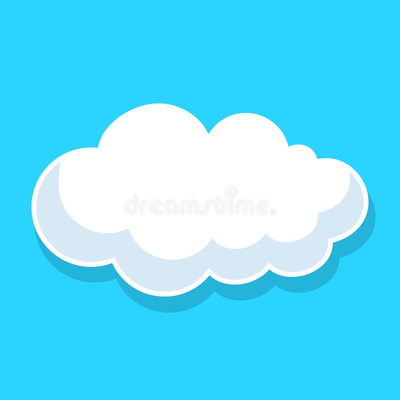Cloud Vector Illustration Eps 10 Stock Vector - Illustration of field ...