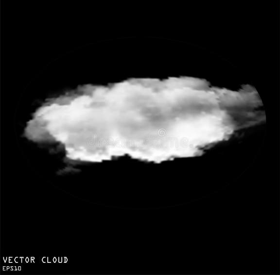 Cloud Vector Shape Illustration Stock Vector - Illustration of ...