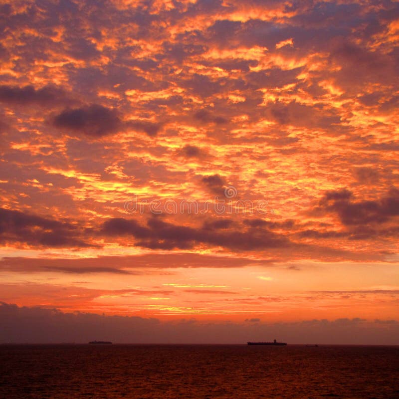 Cloud view at the best stock image. Image of ocean, dawn - 54383727