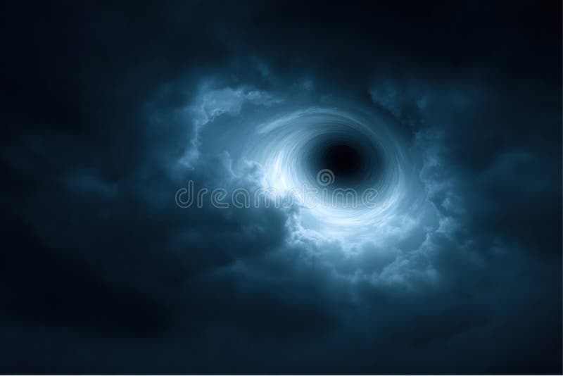 Cloud Vortex Creates Eerie Atmospheric Effect in the Night Sky Over ...