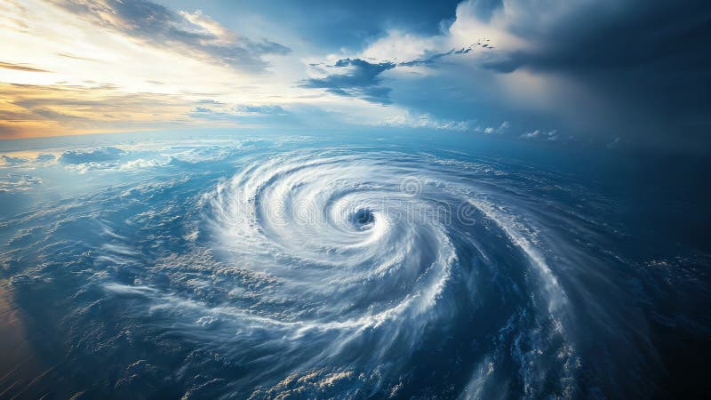 Cloud Vortex Design: Spiral Shape, Airflow Direction, Thunderstorm Core ...