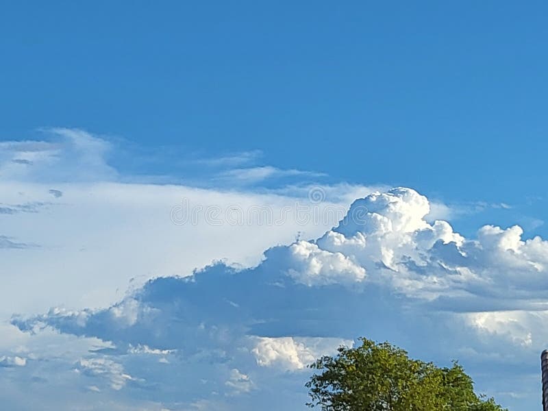 Cloud Waves Roll and Crashing in the Sky! Cloudscape! Stock Photo ...