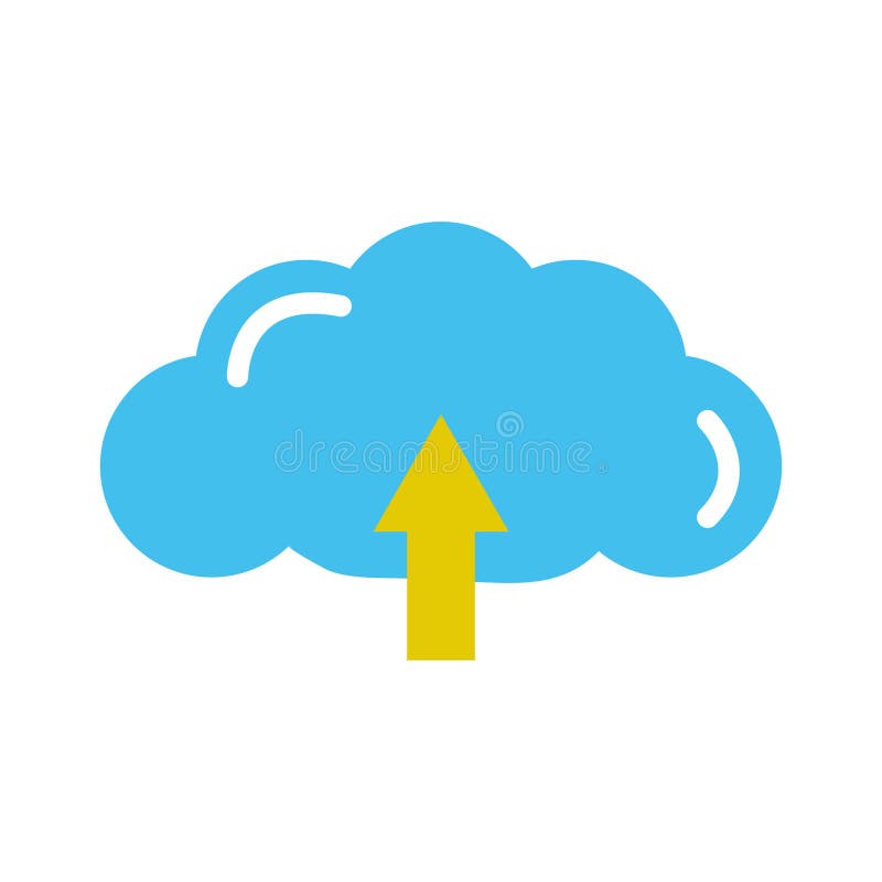Cloud, Weather, Arrow, Up Fully Editable Vector Icon Stock Vector ...