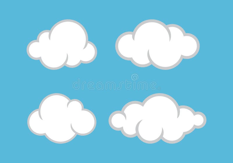 Cloud, Cloud White, Clouds for Coloring Book, Clouds Cartoon, Cloud ...