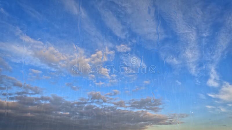 Cloudburst on Sky with Clouds - Cute Weather Bg - Photo of Nature Stock ...