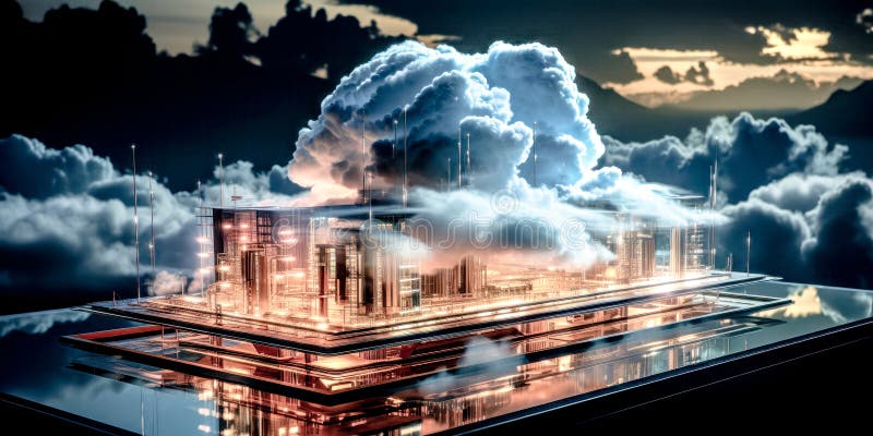 Cloudcomputing Cloud Computer Cloud-Storage Icon Image Sign ...