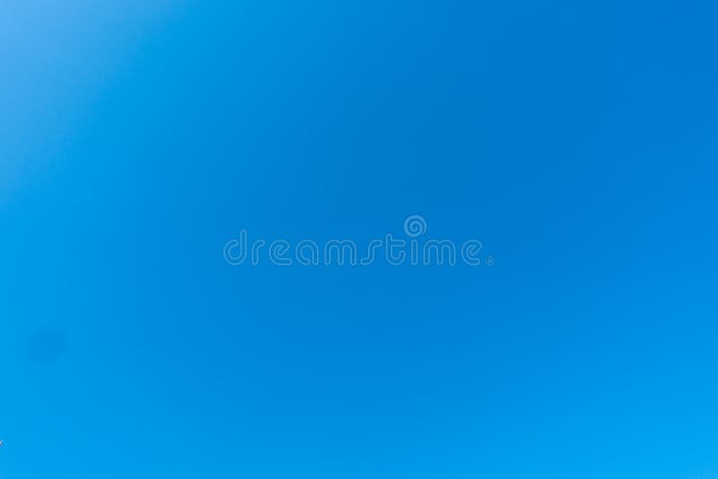 The Cloudless Blue Sky Background Stock Photo - Image of sunny, weather ...