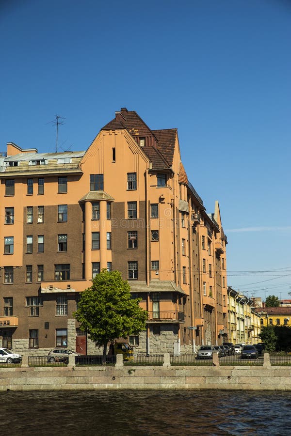 Cloudless morning stock image. Image of detail, walk - 56229449