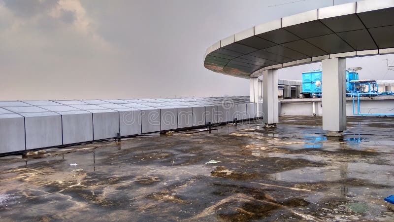 Cloudly stock photo. Image of cloudly, building, roof - 131876070