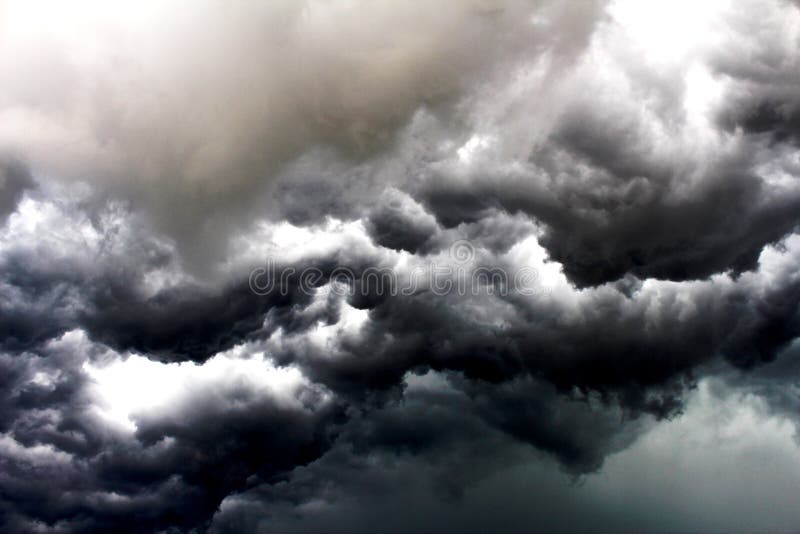 Cloudly storm day sky stock image. Image of condensation - 38381065