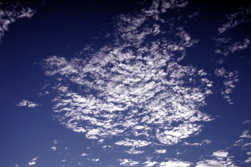 Fractal clouds stock image. Image of afternoon, formation - 163
