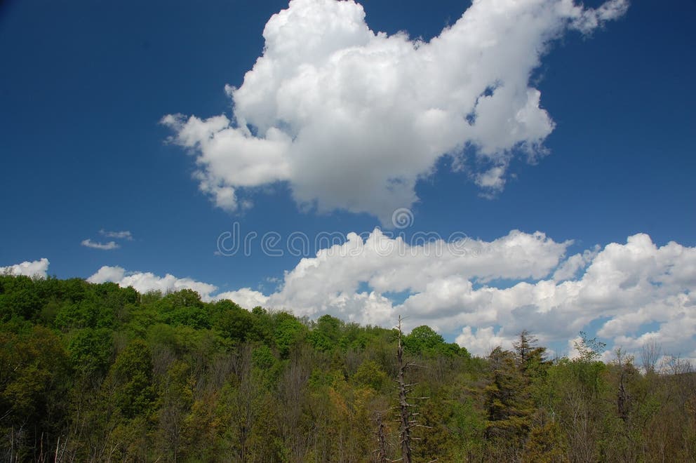 Clouds stock photo. Image of canada, hills, georgetown - 14130248