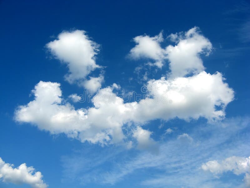 Perfect cloud stock image. Image of light, outdoor, summer - 6166077