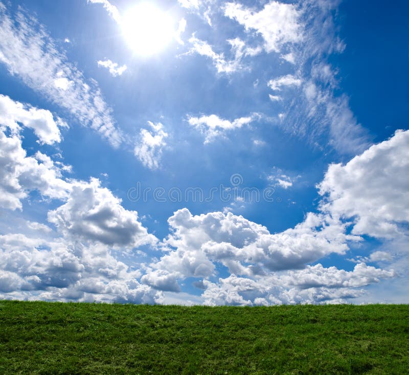 Tile of clouds stock image. Image of mirror, reflections - 258159
