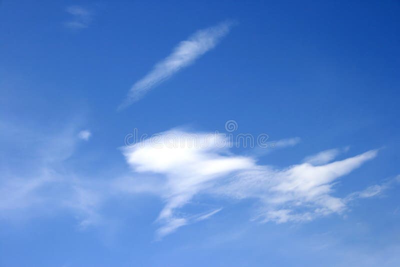 Dove-shaped cloud stock photo. Image of color, curve, doves - 2712766