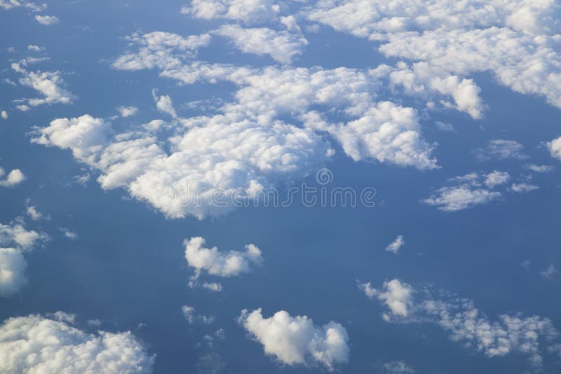 Clouds from Above stock photo. Image of simplicity, horizontal - 23338178