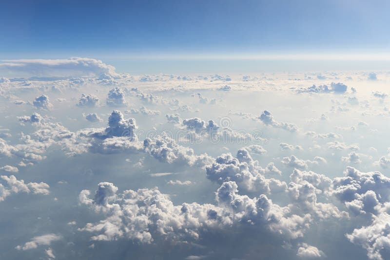 Clouds from above stock image. Image of beautiful, clouds - 128293031