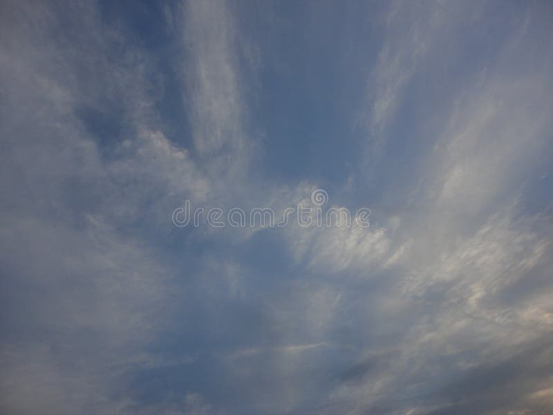 Clouds in Autumn Evening Sky Stock Image - Image of autumn, crystal ...