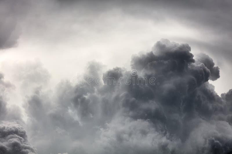 Clouds Background. Dramatic Grey Clouds Stock Photo - Image of dramatic ...