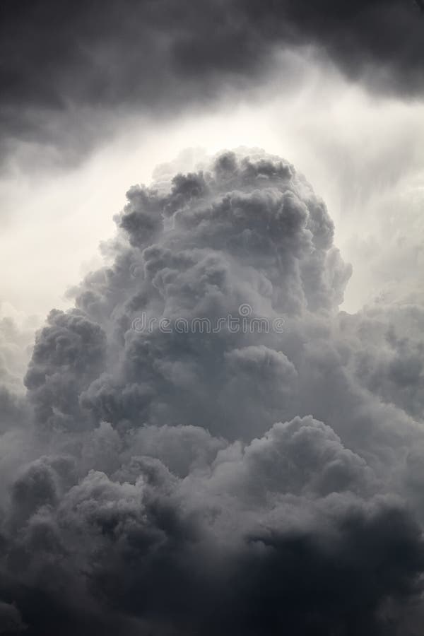 Clouds Background. Dramatic Grey Clouds Stock Photo - Image of exposure, danger: 278195886