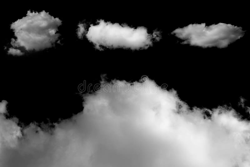 Clouds on black background stock image. Image of background - 185952817