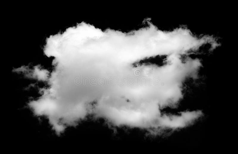 Clouds on Black Background. Sky Background Stock Image - Image of ...