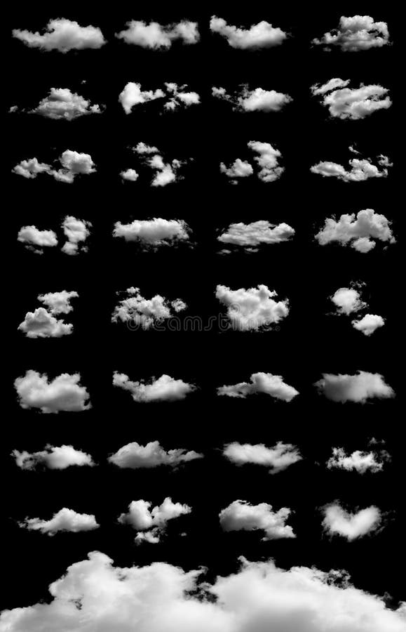 Clouds on black stock image. Image of meteorology, background - 86289169