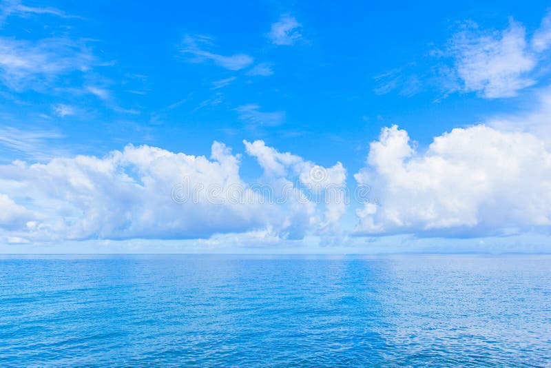 Clouds and blue ocean stock image. Image of stone, beautiful - 39885527