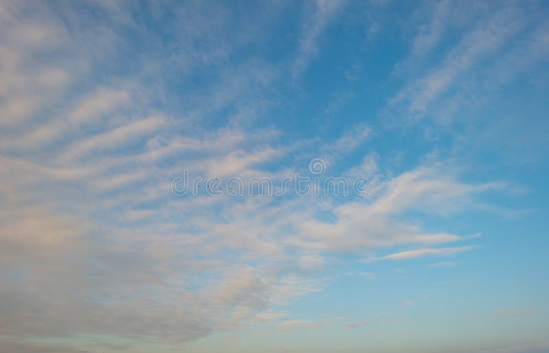 Clouds in a Blue Sky in Autumn Stock Photo - Image of fall, blue: 79297216