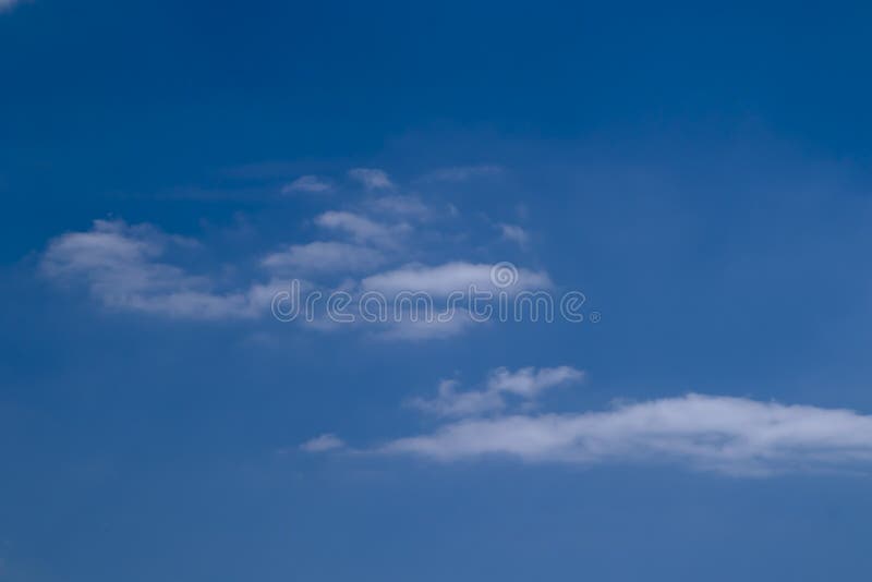 Clouds in the Blue Sky in Brazil, Southern Hemisphere Stock Image ...