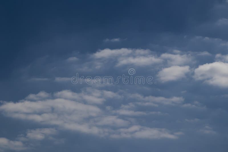 Clouds in the Blue Sky in Brazil, Southern Hemisphere Stock Photo ...