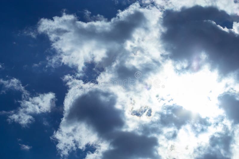 Clouds in the Blue Sky Panoramic Image Texture Background Graphic ...