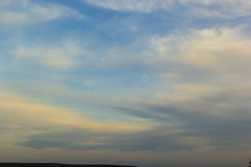 Clouds in the Blue Sky Panoramic Image Texture Background Graphic ...