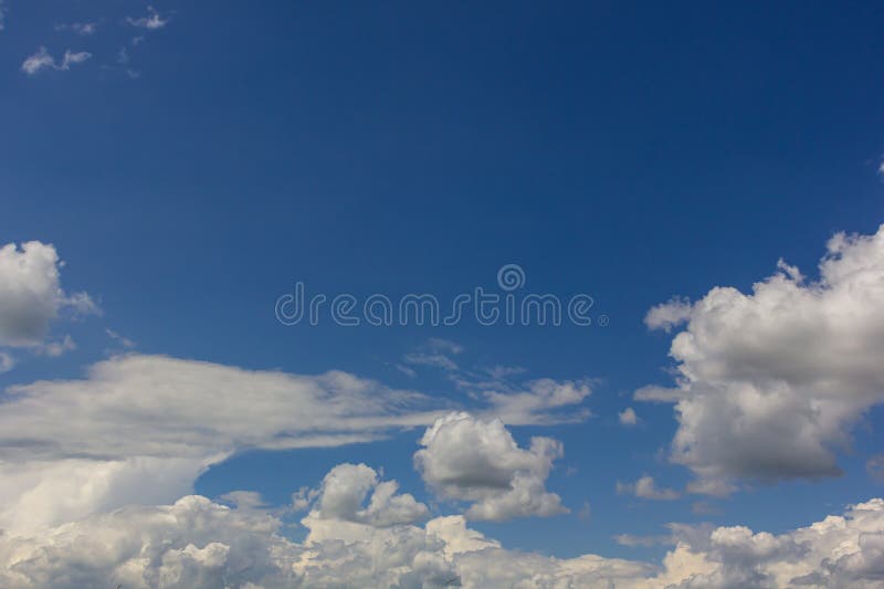 Clouds in the Blue Sky Panoramic Image Texture Background Graphic ...