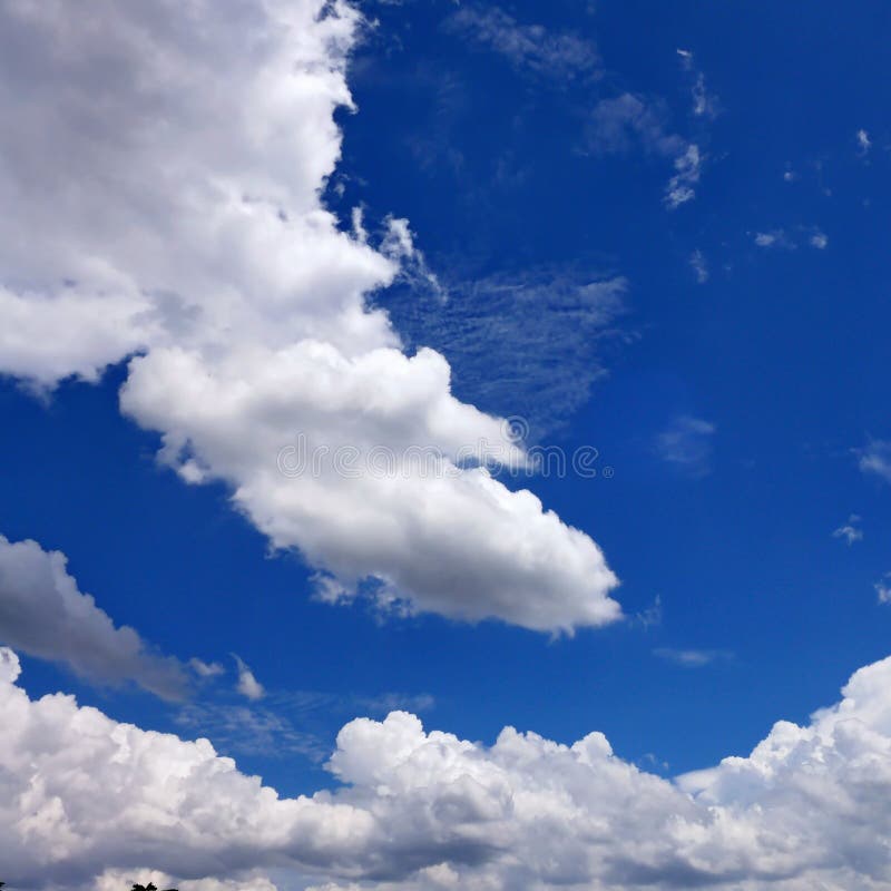 Clouds and blue sky stock photo. Image of beautiful, clouds - 55475502