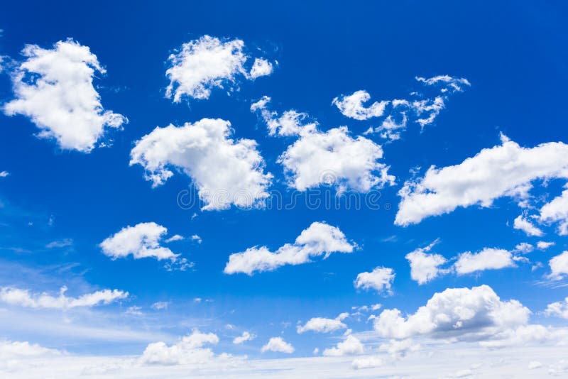 Clouds Blue Sky stock image. Image of winds, scattered - 80788327