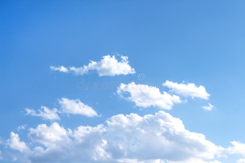 Clouds Bright Blue Sky Background with Light Wind Images Stock Photo ...