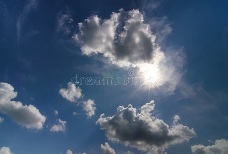 Clouds cover the sky. stock image. Image of high, backdrop - 29086339