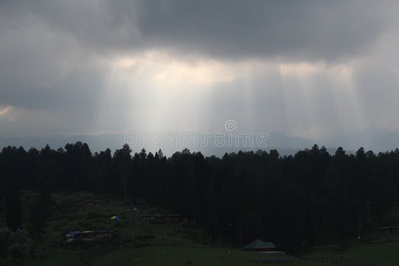 Clouds Covering the Sun stock photo. Image of laden - 154870548