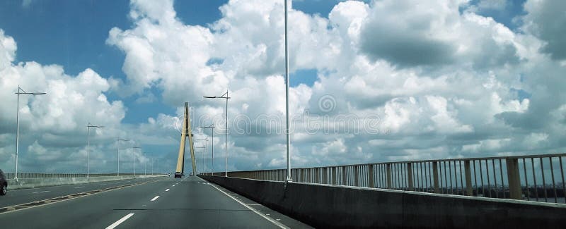 Long Bridge Over the Negro River Stock Image - Image of main, amazon ...