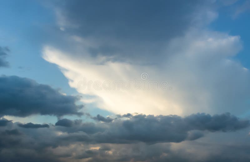 Only clouds stock image. Image of nature, moody, cumulonimbus - 179153215