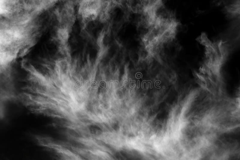 Monochrome Clouds in Infrared Stock Photo - Image of storm, forecast ...