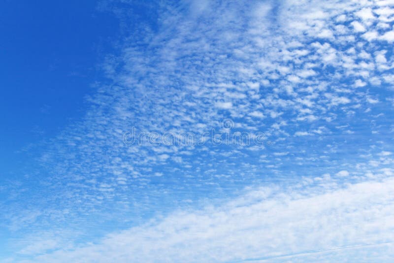 Clouds and deep blue sky stock photo. Image of scenics - 61687842